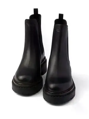 Prada Leather Chelsea Boots