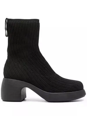 Camper Ribbed Boots For Women