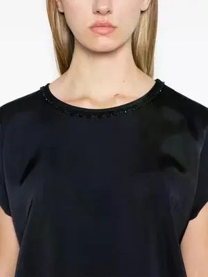 Fabiana Filippi Embellished Crewneck Blouse