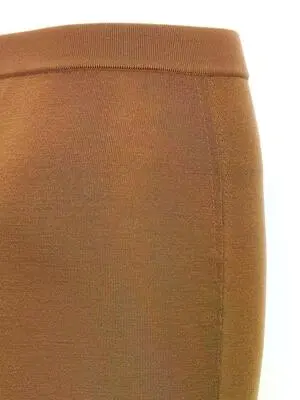Saint Laurent Mila Pencil Midi Skirt