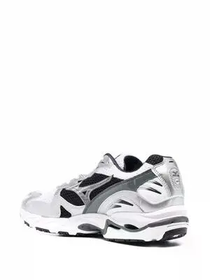 Mizuno Wave Rider Panelled Lace-up Sneakers