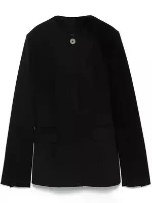 TOTEME Collarless Cinched Jacket