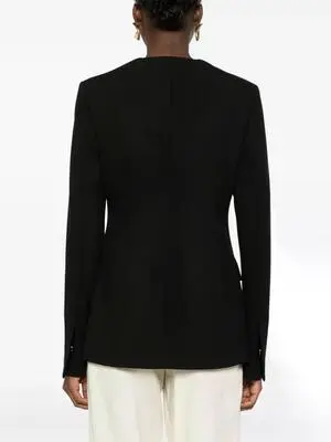 TOTEME Collarless Cinched Jacket