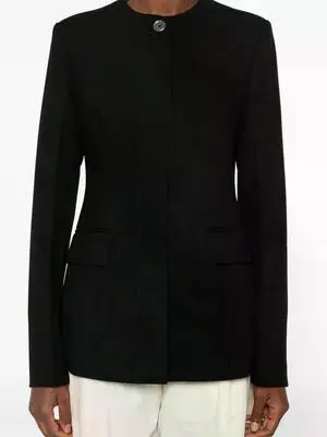 TOTEME Collarless Cinched Jacket