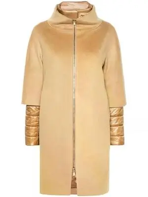Herno Detachable Panels Virgin Wool Coat