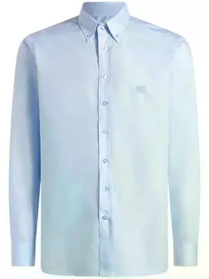 Etro Pegaso Button-up Shirt - Blue