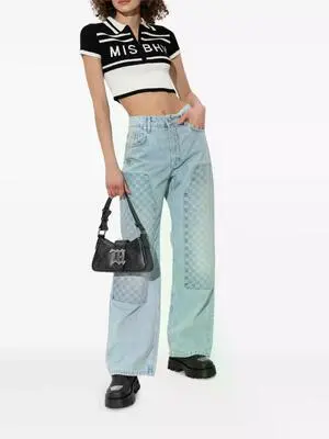 MISBHV Monogram-pattern Jeans
