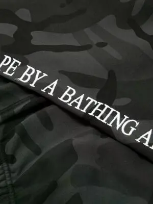 AAPE BY *A BATHING APE Camouflage Pattern Elasticated Waistband Shorts