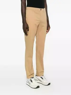 Tommy Hilfiger Cotton-blend Chino Trousers - Neutrals