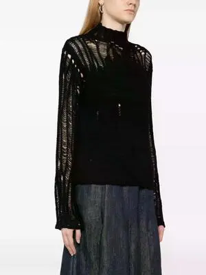 Chloé Gradient-effect Mock-neck Jumper
