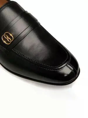 Bally Sadei Logo-plaque Leather Loafers
