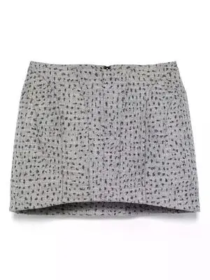 MUGLER Dotted Tailored Mini