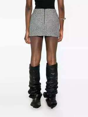 MUGLER Dotted Tailored Mini