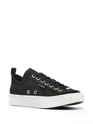 COURREGES Canvas Embroidered-logo Sneakers