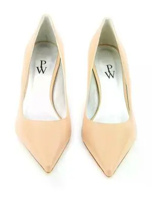 PAUL WARMER Kate Pointed-toe Kitten Heel Pumps