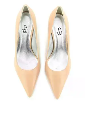 PAUL WARMER Kate Pointed-toe Kitten Heel Pumps