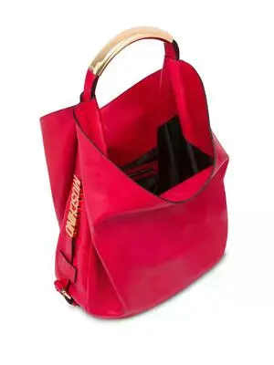 Moschino Medium Handle Me Shoulder Bag - Red