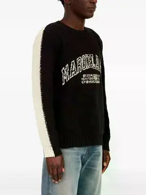 MAISON MARGIELA Knitted Jumper With Numbers Motif