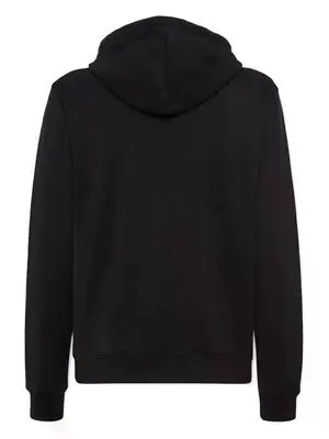 Dsquared2 Logo-print Zip-up Hoodie - Black