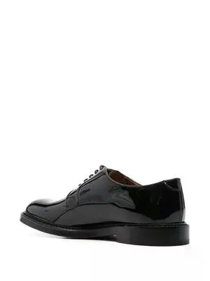 DOUCAL'S Patent Leather Derby Shoes