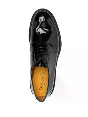 DOUCAL'S Patent Leather Derby Shoes