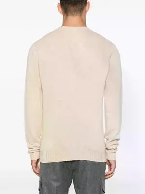 DRUMOHR Cashmere Crew Neck Jumper - Neutrals