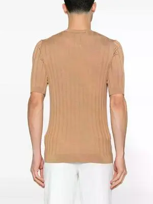 Tagliatore Ribbed-knit T-shirt