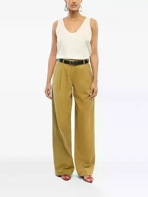 Another Tomorrow Pleat-detailing Trousers
