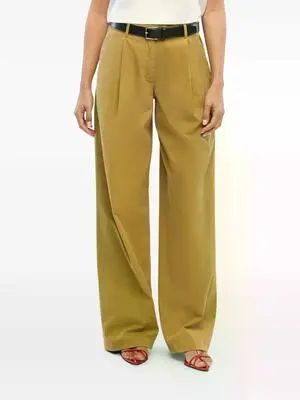 Another Tomorrow Pleat-detailing Trousers