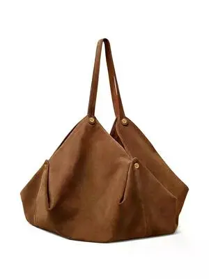 Versace Large Protea Shoulder Bag - Brown