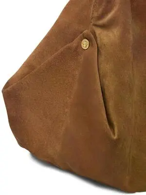 Versace Large Protea Shoulder Bag - Brown