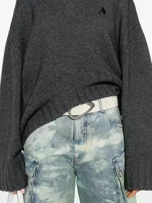 Attico Ribbed-knit Sweater
