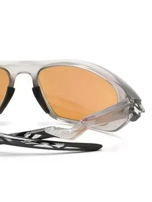 Oakley Lateralis Geometric-frame Sunglasses - Grey