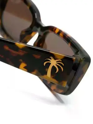 Palm Angels Yosemite Rectangle-frame Sunglasses