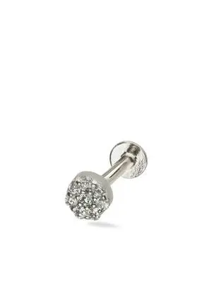 LARK & BERRY 14kt White Gold Diamond Single Stud Earring