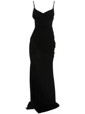 MUGLER Illusion Cut-out Gown