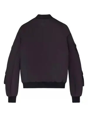 BARROW Logo-appliqué Bomber Jacket