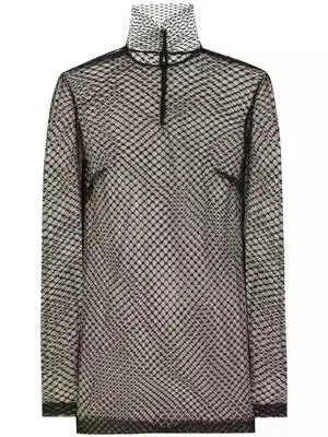Dolce & Gabbana Mesh-design Blouse