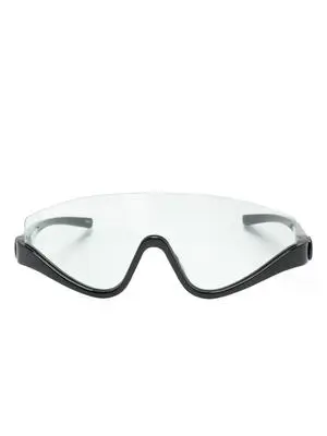 Gucci Shield-frame Sunglasses - Black