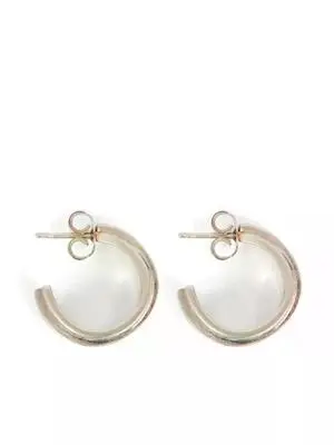 MAISON MARGIELA Triple Number-motif Earrings - Silver