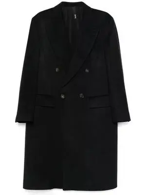 HEVO Martinafranca Double-breasted Cashmere Coat