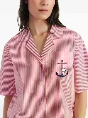 Chinti & Parker X Peanuts Snoopy Anchor Pajama Set