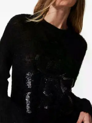 TWINSET Knitted Jumper With Sequin Embellishments
