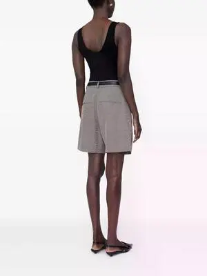 ANINE BING Houndstooth Carrie Shorts