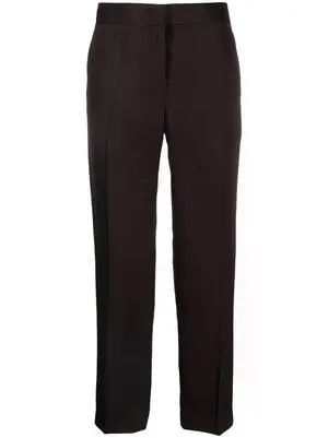 JIL SANDER Cropped Twill Trousers