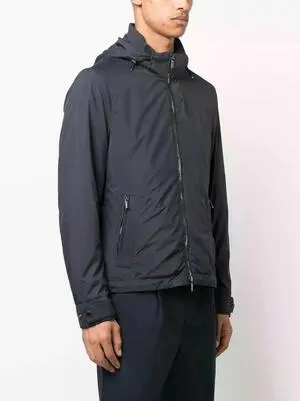 MOORER Long-sleeved Hooded Jacket