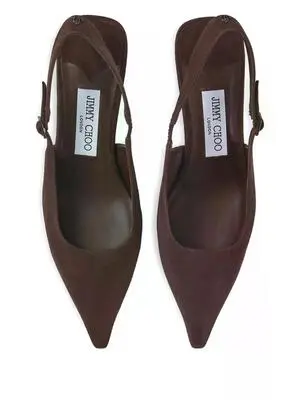 JIMMY CHOO Amel 50 Pumps - Brown