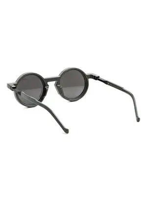 VAVA EYEWEAR Round-frame Sunglasses With Protective Case - Grey