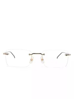 Montblanc Rimless Glasses - Black