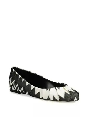 Missoni Zigzag-print Ballerinas